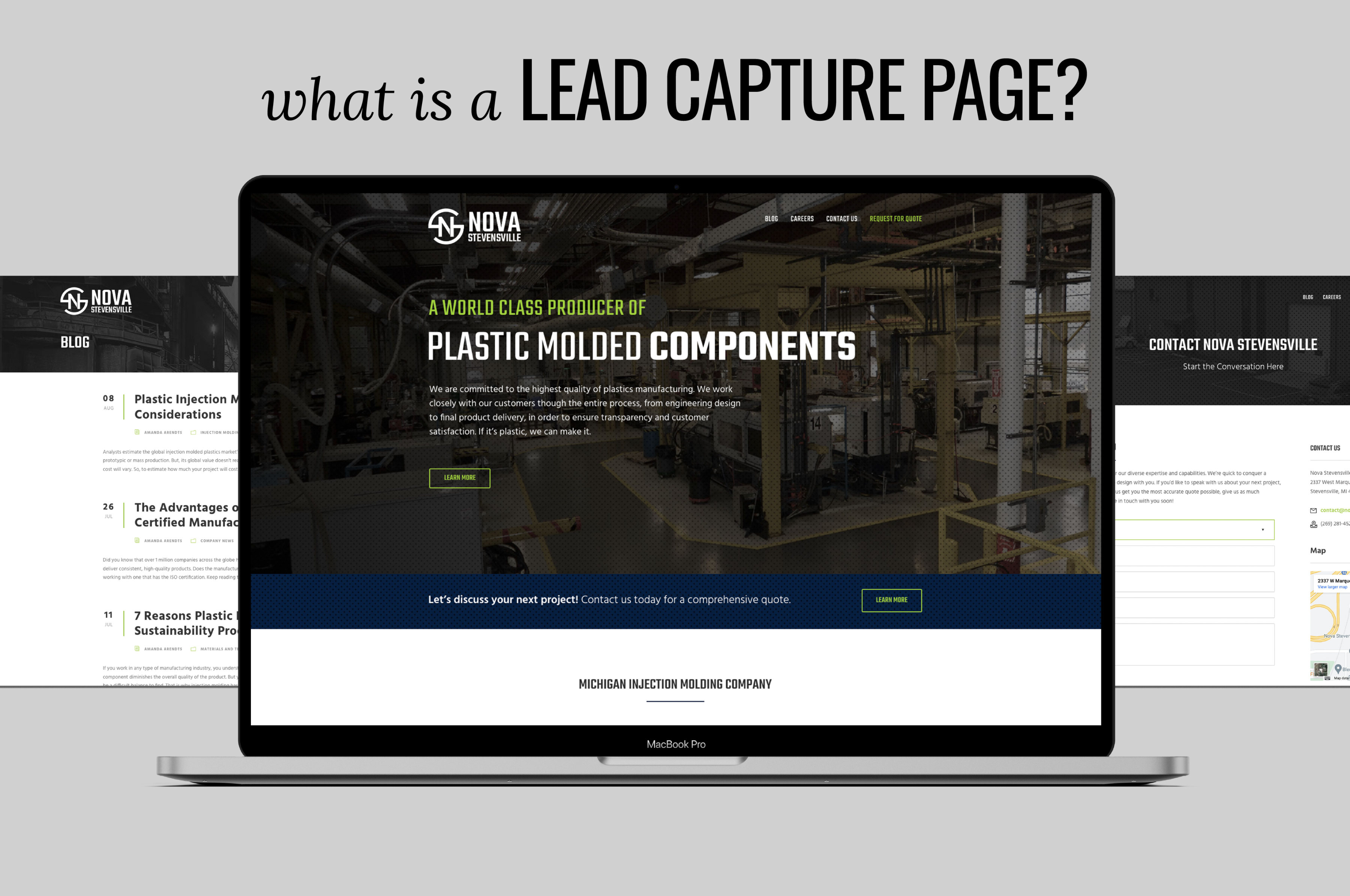 What Is a Lead Capture Page? - Exigent Creative