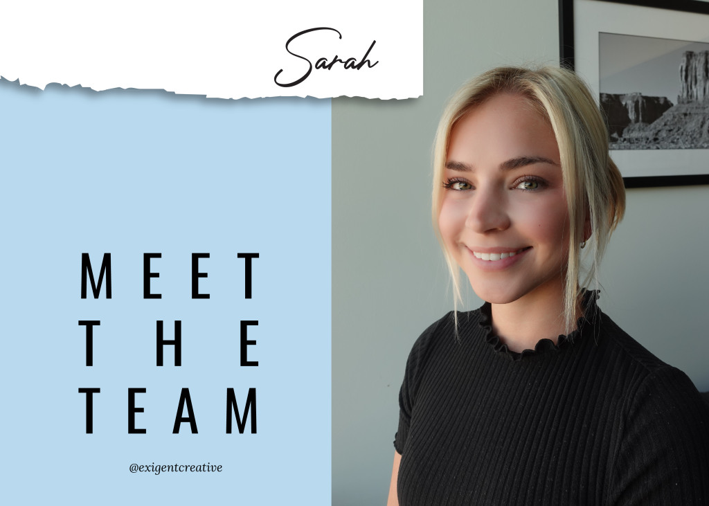 EYE FOR DESIGN: Meet Sarah Exigent's Graphic Designer and Content ...